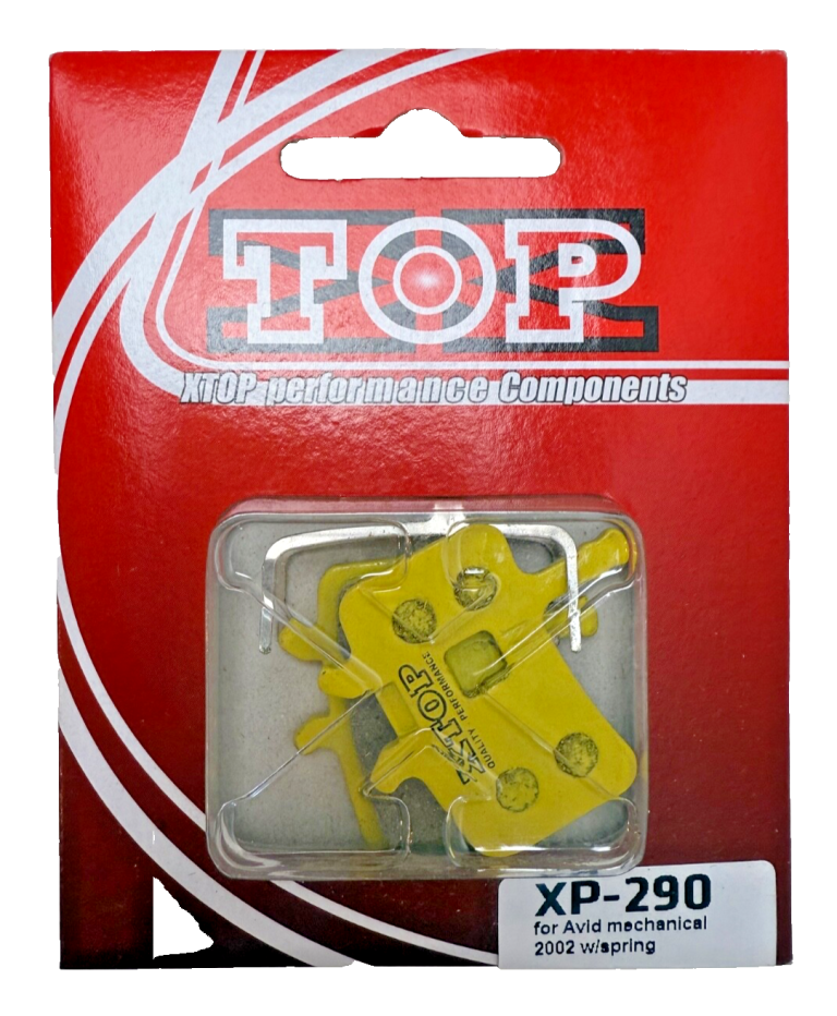 AVID Mechanical A2Z X-TOP Disc Pads XP-290 Yellow - Alison Biciclette